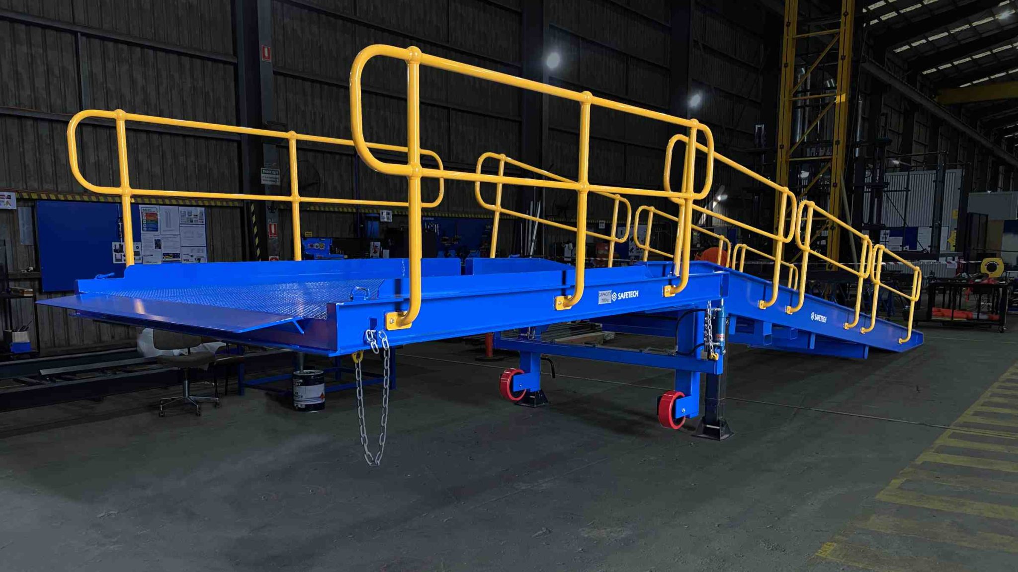 Container and Yard Ramps - Safetech Austalia