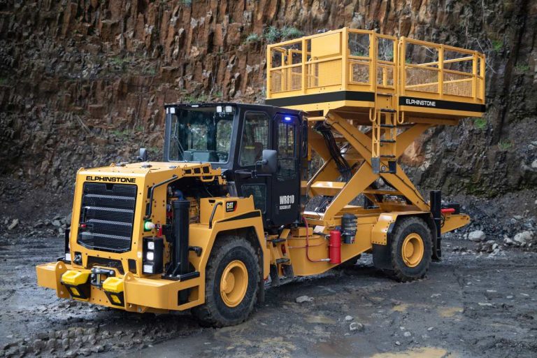 Mining Operations Supported by Safetech’s Vehicle Mounted EWP - Safetech