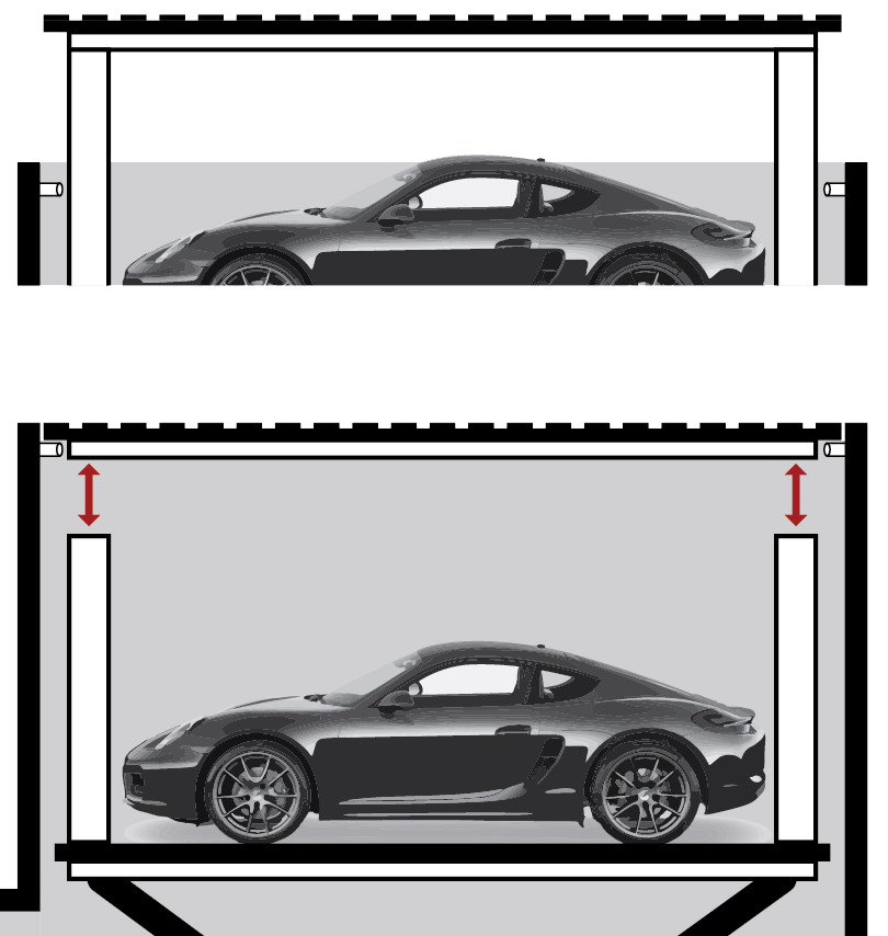 Vehicle Lifts - Trafficable Roof - Safetech