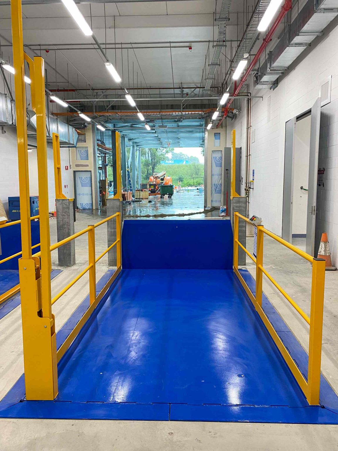 Custom Recessed Dock Hoists - Safetech